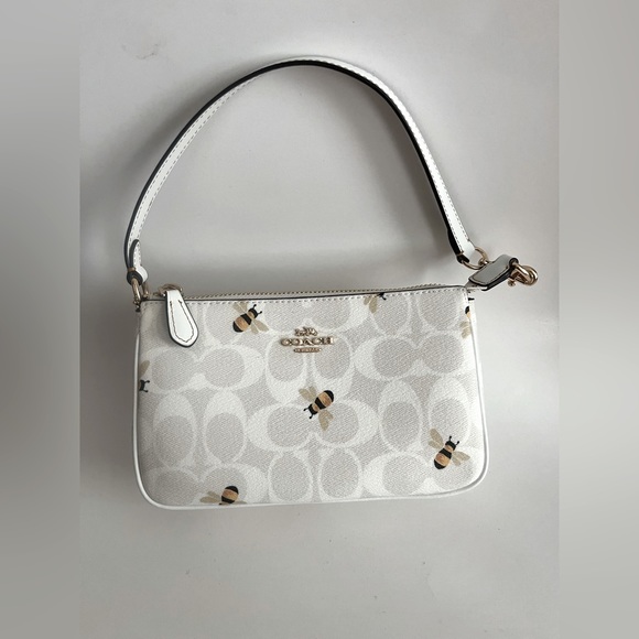 Coach | Bags | Nwt Coach C8673 Nolita 9 In Signature Canvas With Bee ...